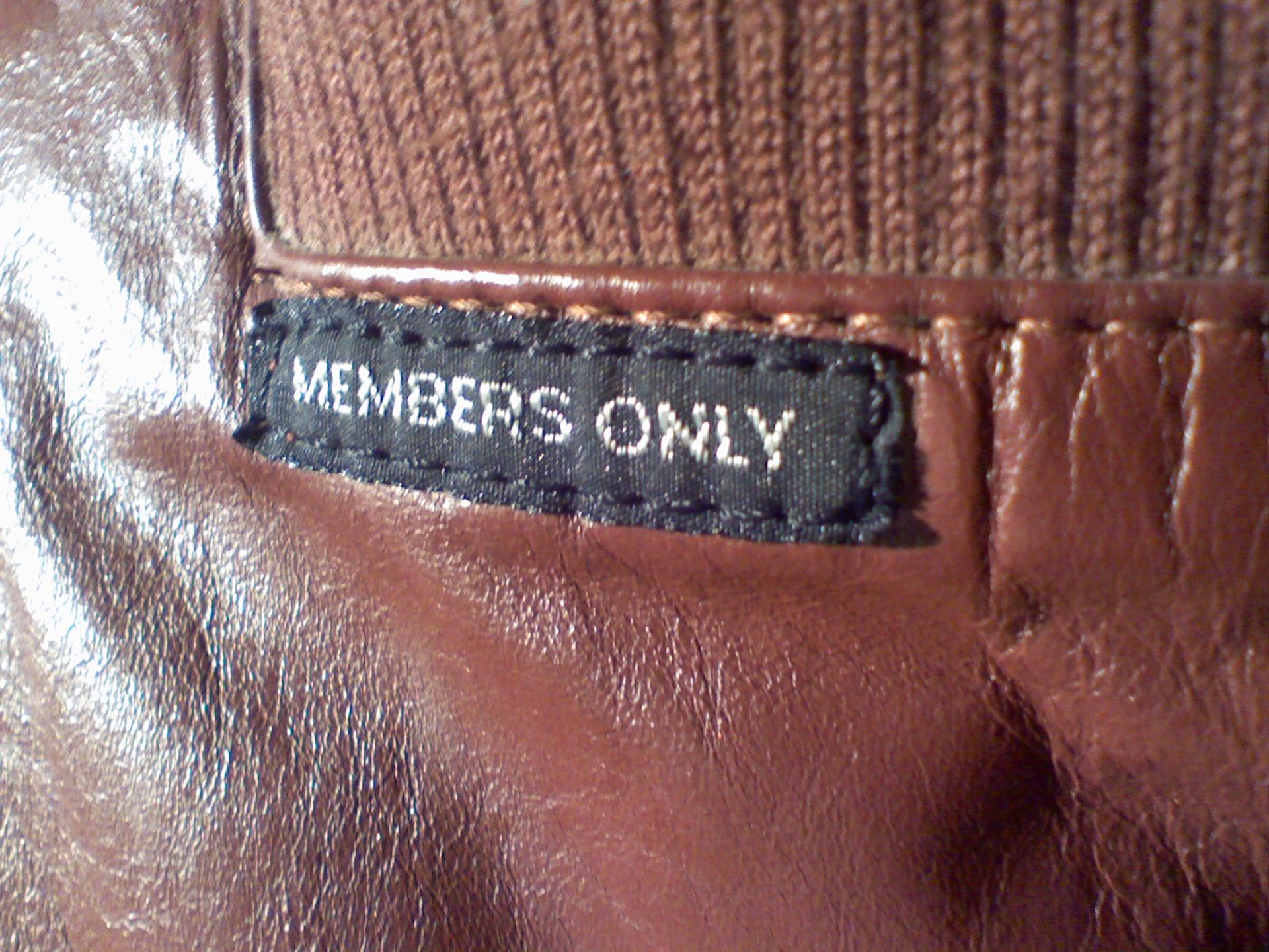 Members Only Jacket Logo