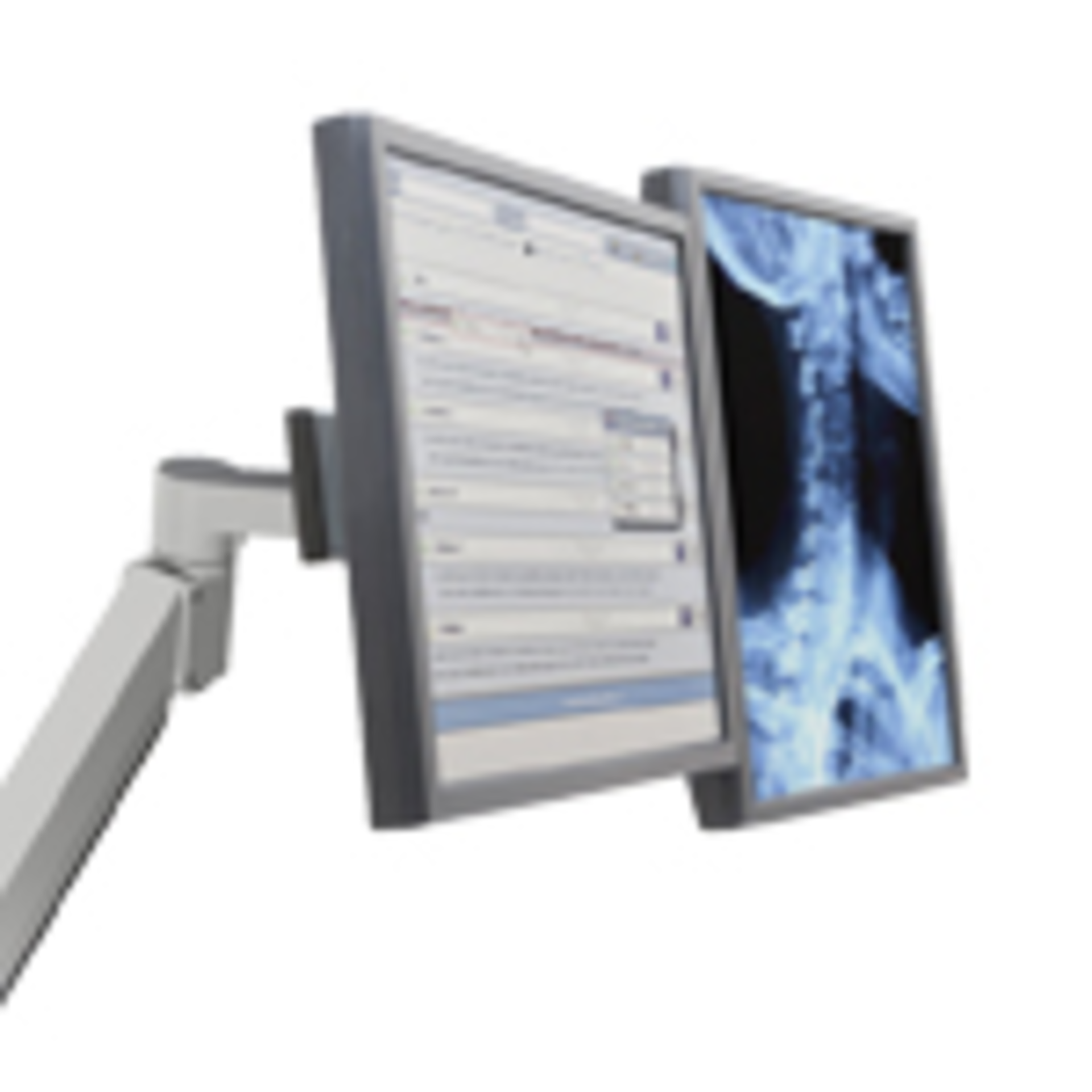Dual-monitor mount | Healthcare Innovation