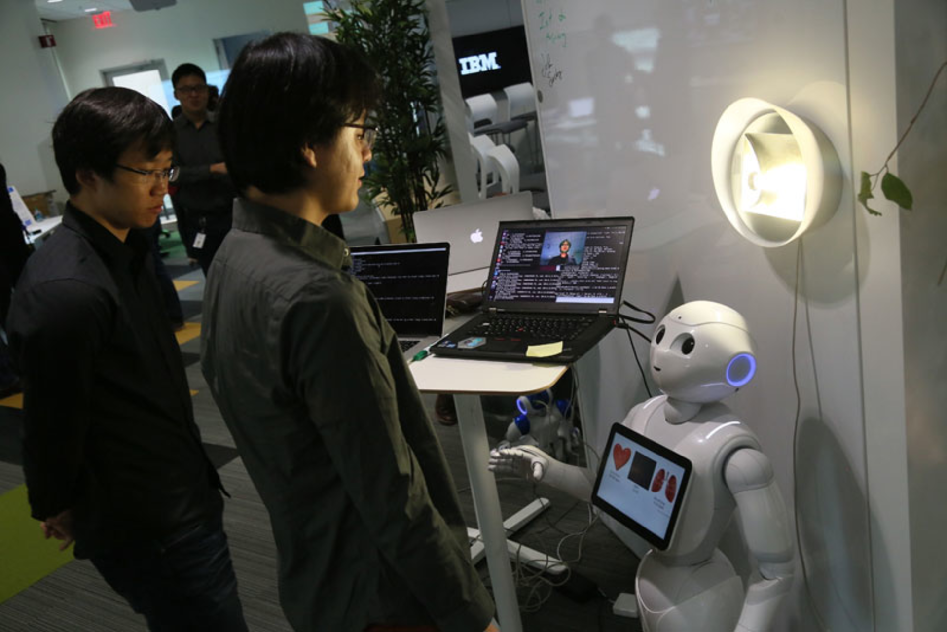 Watson-powered robot aims to help elderly and caregivers | Healthcare ...