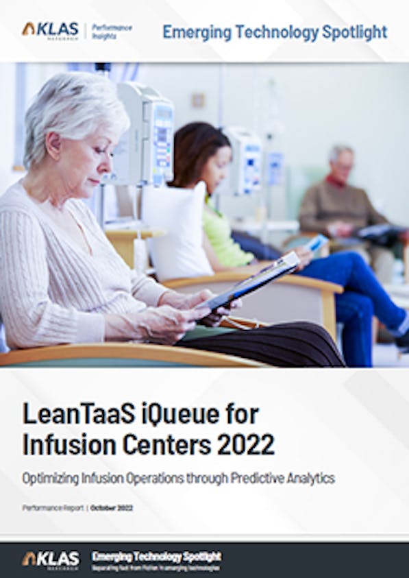 Optimizing Infusion Operations through Predictive Analytics ...