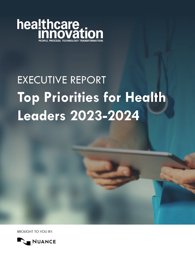EXECUTIVE REPORT: Top Priorities for Health Leaders 2023-2024 ...